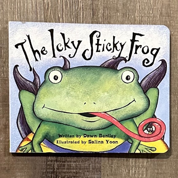 Toys | The Icky Sticky Frog Childrens Board Book | Poshmark